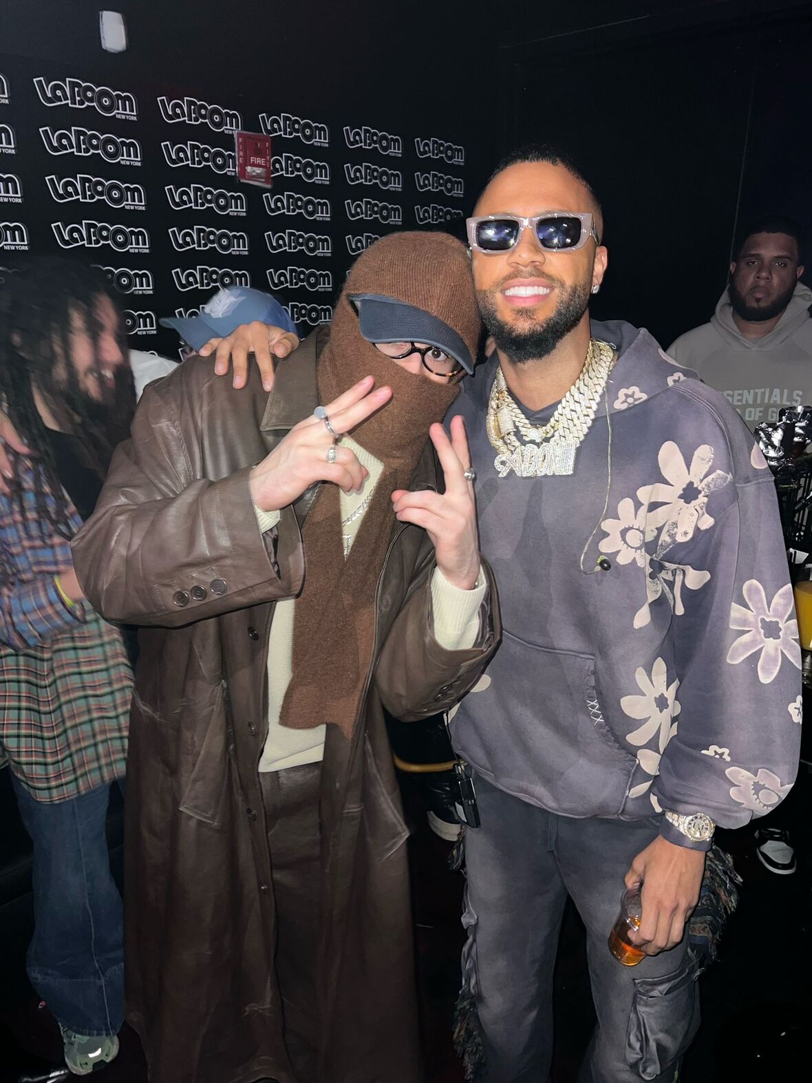 BAD BUNNY FUE A VER A DJ ADONI EN SU CONCIERTO EN NYC - El Flash de Soledad