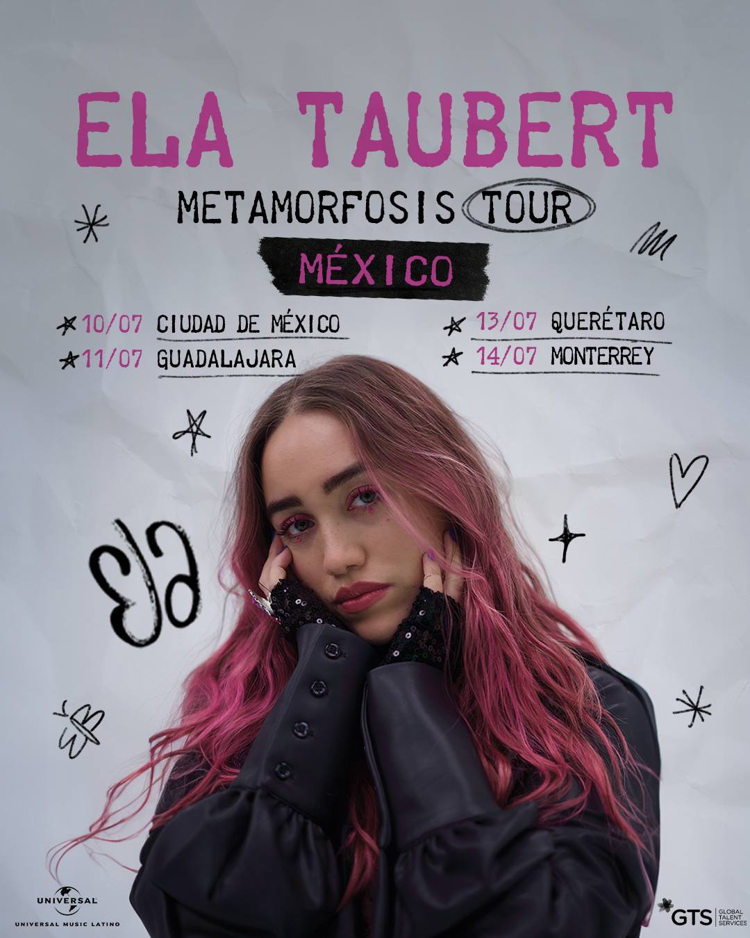 ELA TAUBERT SE PREPARA PARA ENAMORAR A SUS FANS CON SU PRIMERA GIRA ...