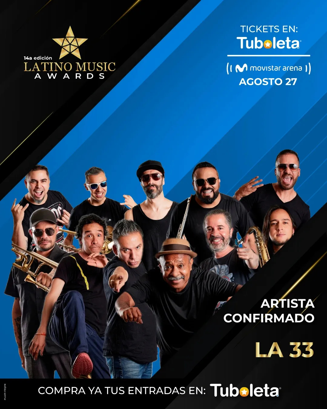 La 33 Orquesta: Confirma su asistencia a los Latino Music Awards - El ...