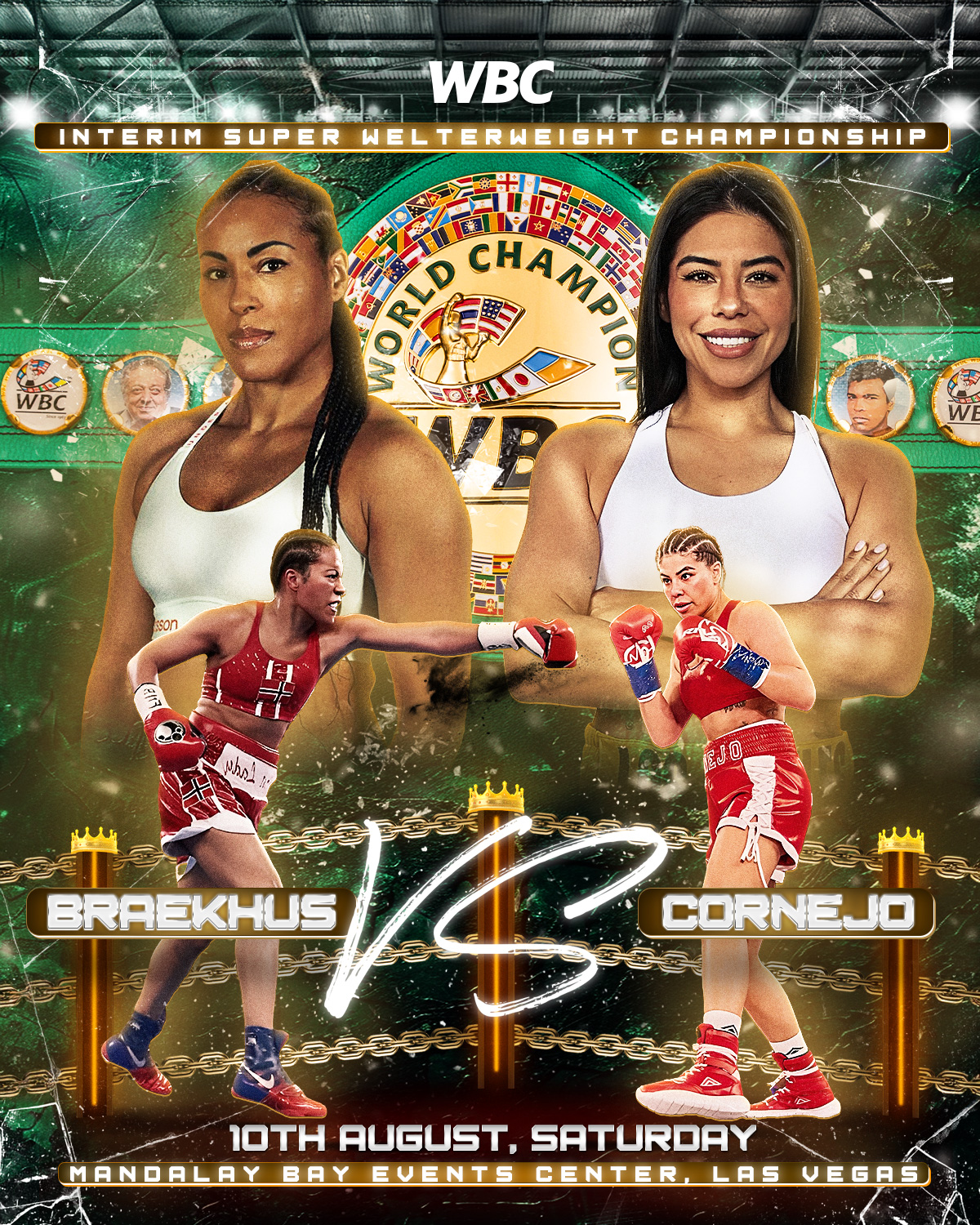 Braekhus y Cornejo disputan título interino WBC - El Flash de Soledad