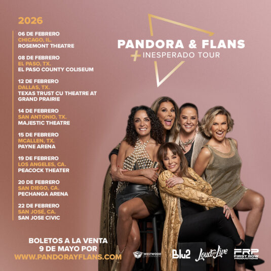 PANDORA Y FLANS ANUNCIAN SU “+ INESPERADO TOUR 2026” - El Flash de Soledad