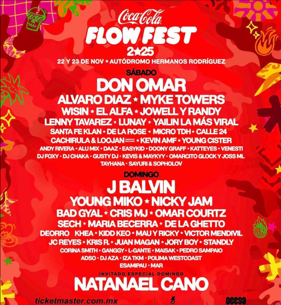 Víctor Mendívil se une al cartel del Coca-Cola Flow Fest 2025, el festival urbano más grande de ...