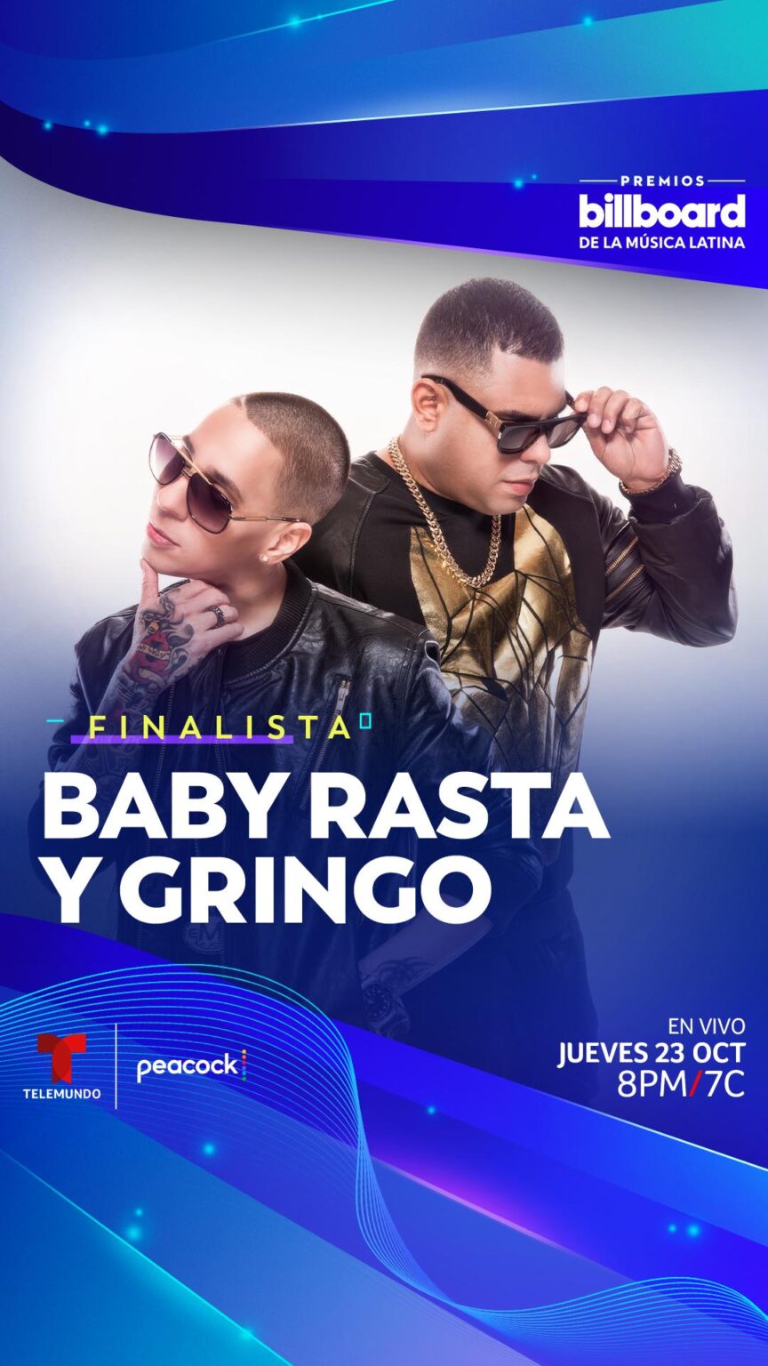 BABY RASTA Y GRINGO FINALISTAS EN PREMIOS BILLBOARD DE LA MÚSICA LATINA ...