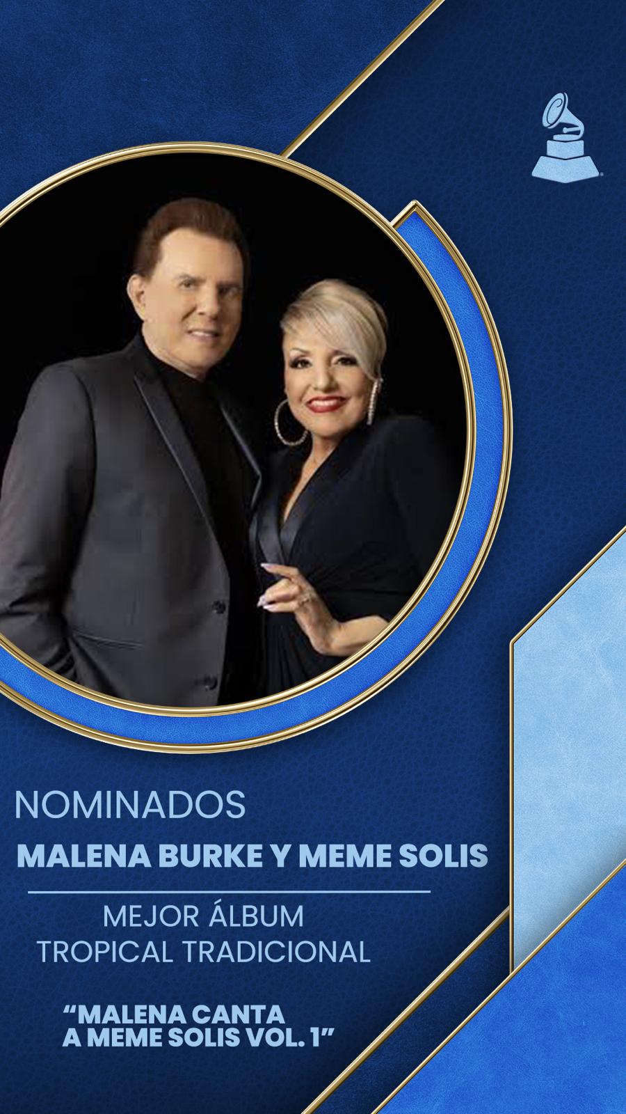 MALENA BURKE & MEME SOLÍS NOMINADOS AL LATIN GRAMMY 2025 CON EL ÁLBUM “MALENA BURKE CANTA A MEME ...