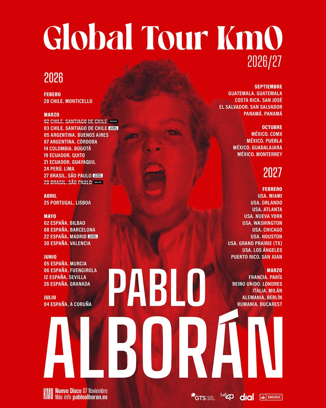 PABLO ALBORÁN PRESENTA SU SINGLE “ALGO DE MI” - El Flash de Soledad